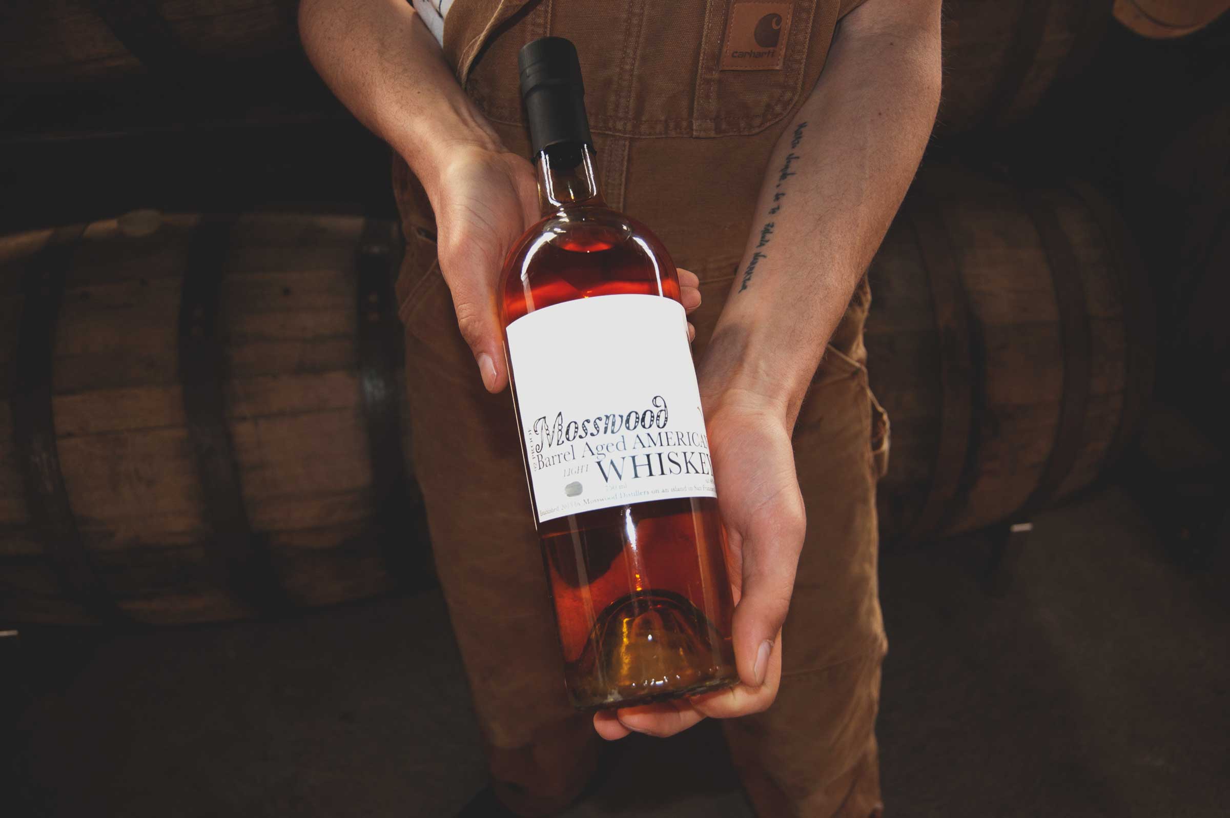 Unique Barrel Aging & Blending - Mosswood Spirits