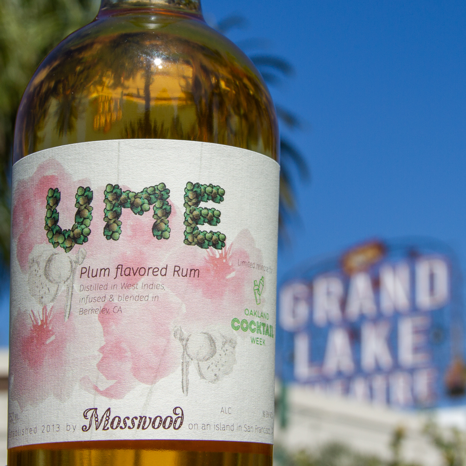 Ume Plum flavored Rum release | Mosswood Spirits
